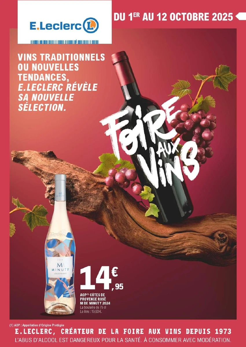 Catalogue Foire Aux Vins Leclerc 2022